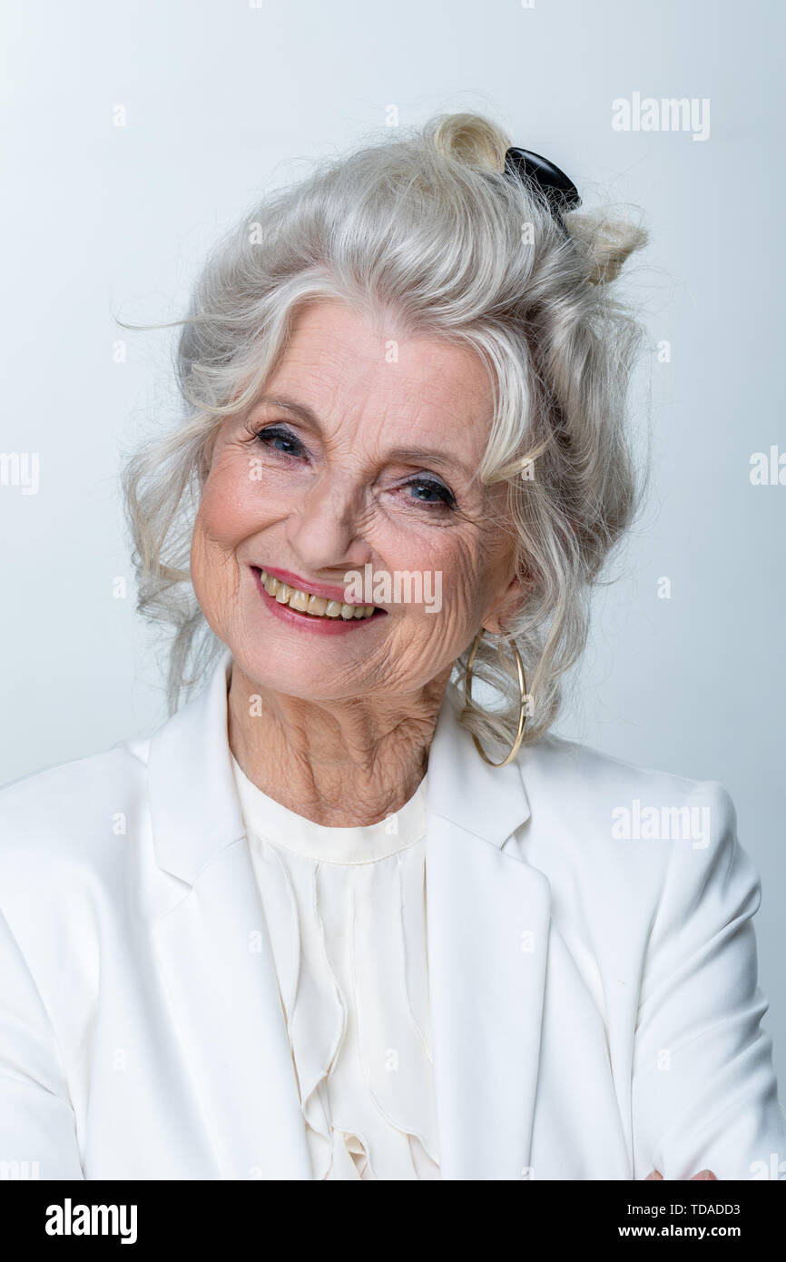 Leipzig, Deutschland. 07 Juni, 2019. Die Schauspielerin Helga Piur, in ...