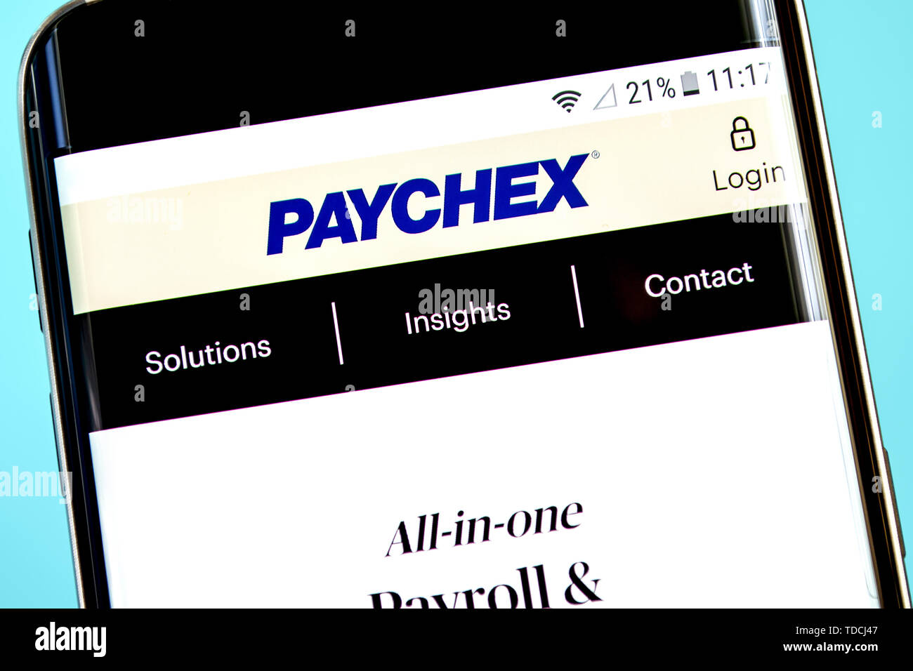 Logo paychex -Fotos und -Bildmaterial in hoher Auflösung – Alamy