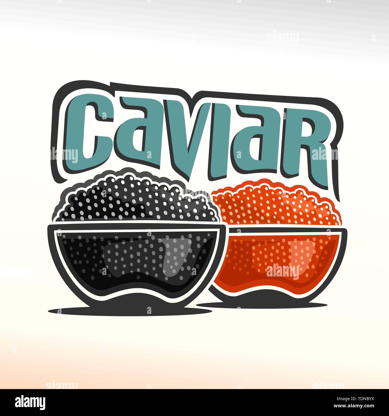 Kaviar schwarz vektor -Fotos und -Bildmaterial in hoher Auflösung – Alamy
