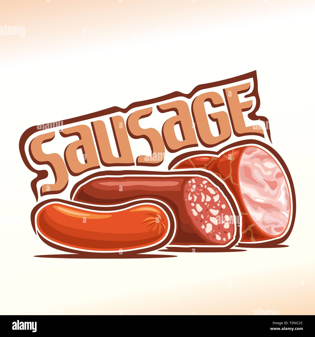 Wurst vektor -Fotos und -Bildmaterial in hoher Auflösung – Alamy