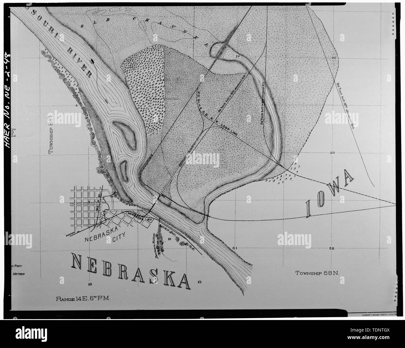 Lageplan von 1892 -Fotos und -Bildmaterial in hoher Auflösung – Alamy