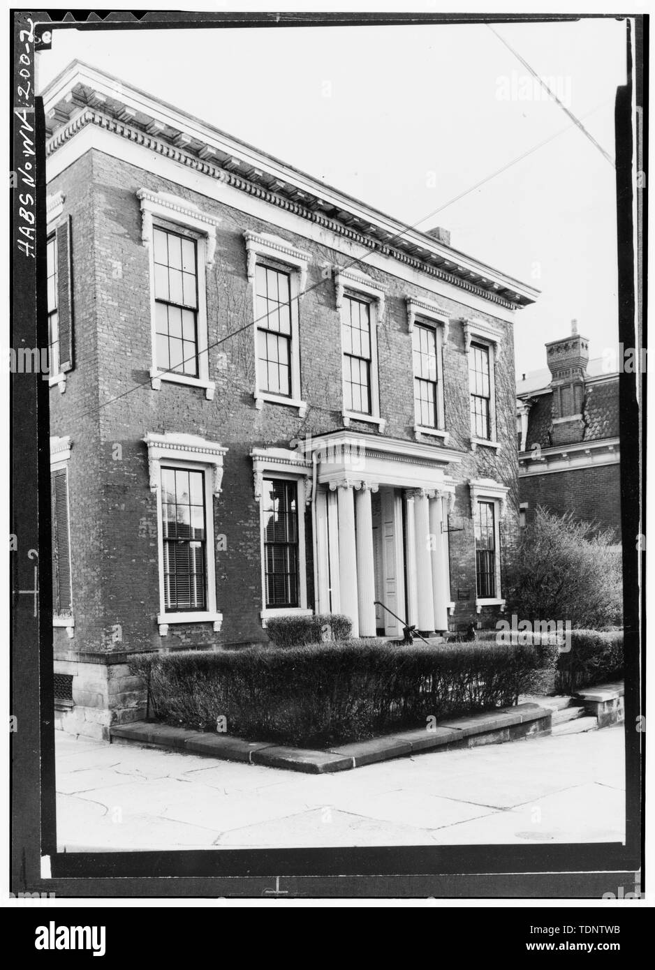 Fotokopie der Foto 1977 (Original Negativ verloren) SÜD VORNE AUS DEM ...