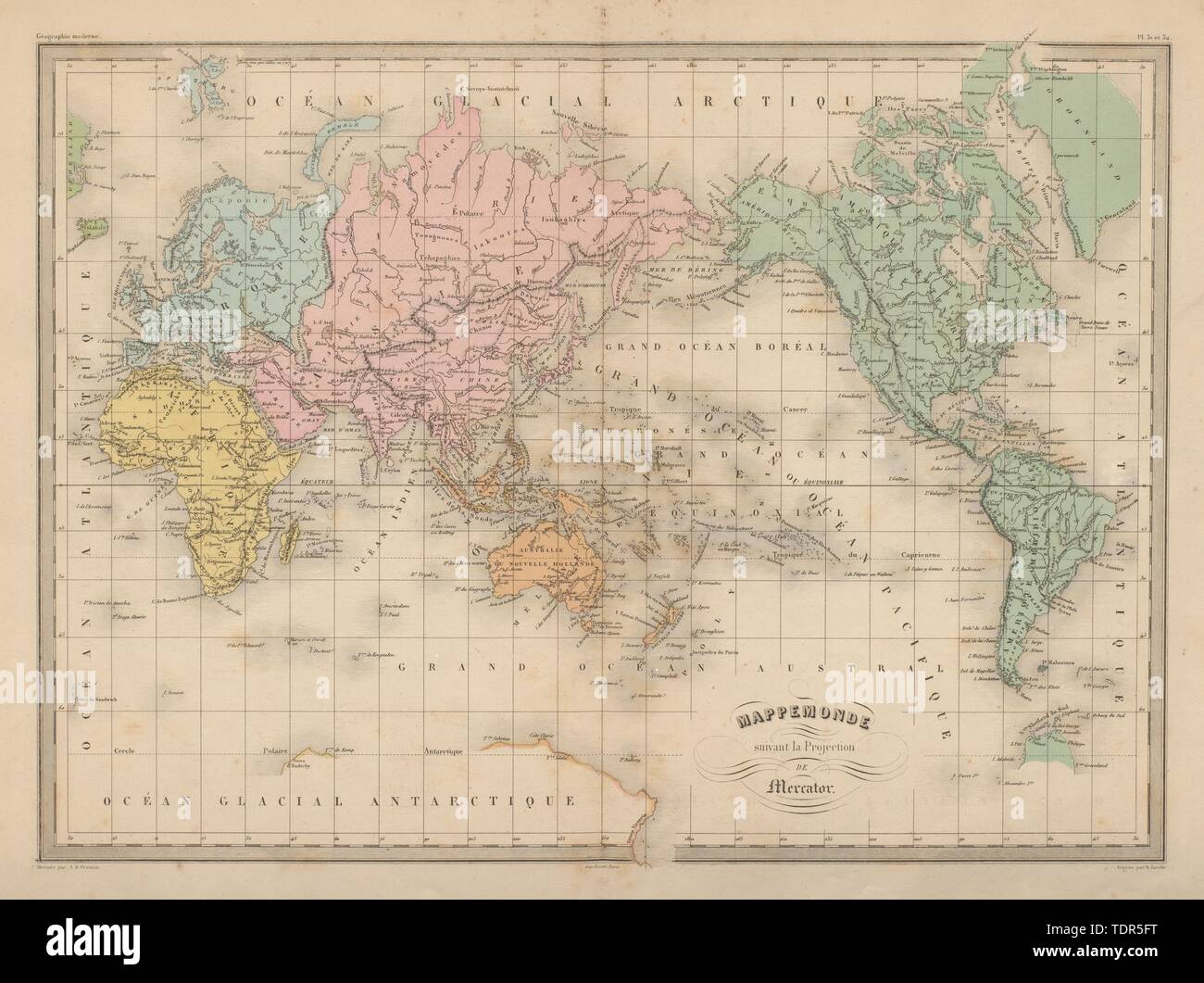 Mercator globe map -Fotos und -Bildmaterial in hoher Auflösung – Alamy