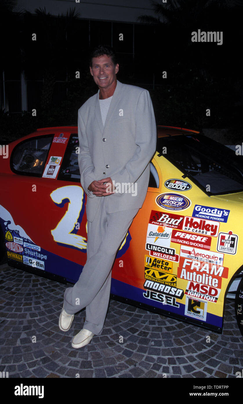 Mai 02, 2000, Los Angeles, CA, USA; Schauspieler DAVID HASSELHOFF ...