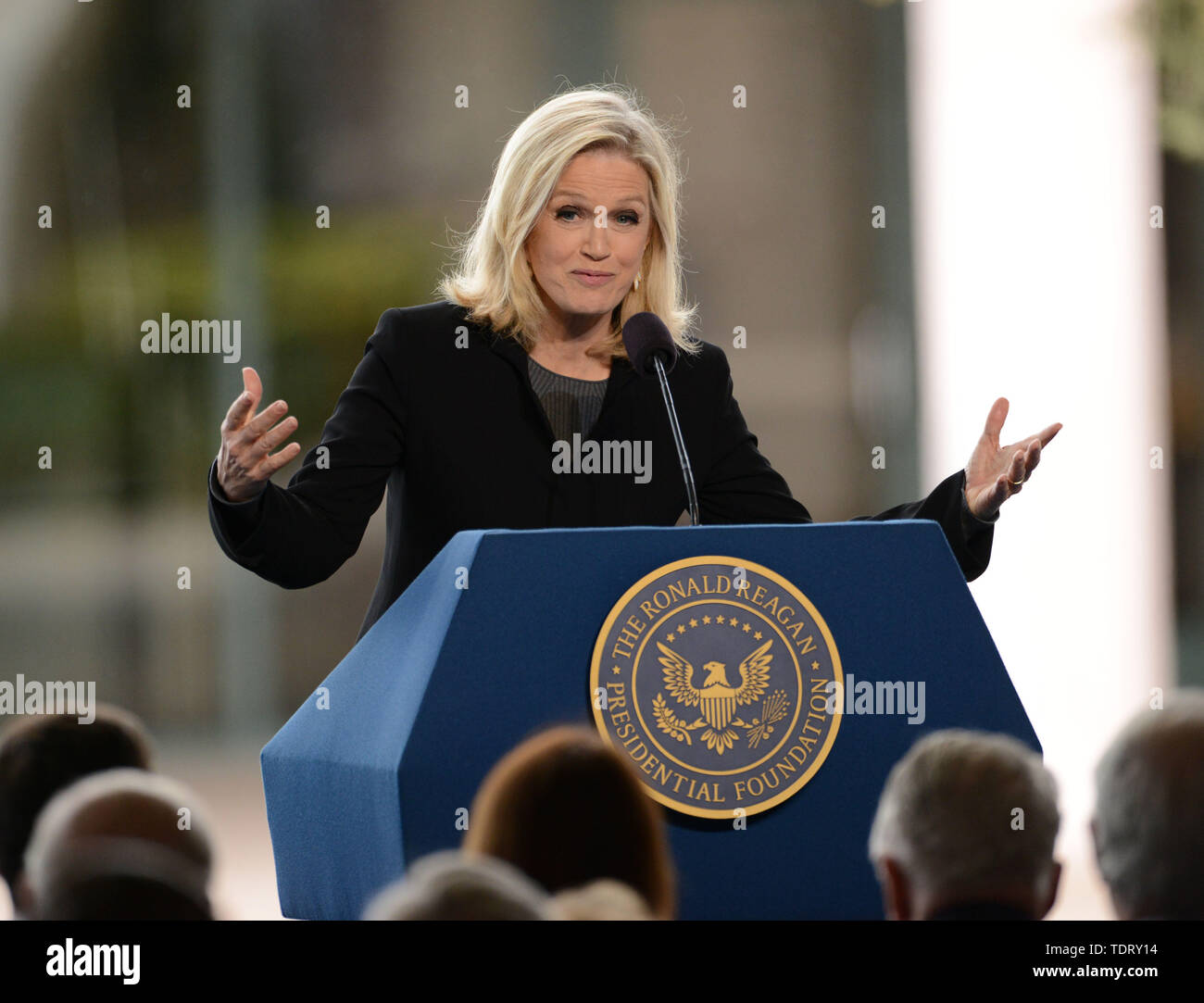 März 11, 2016 - Simi Valley, Kalifornien, Etats-Unis - Diane Sawyer ...