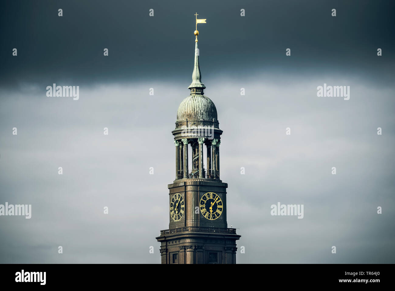St Michaelis Church Michel Of Hamburg Stockfotos & St Michaelis Church ...