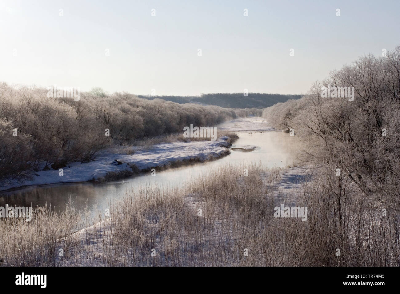 Flusslandschaft im winter -Fotos und -Bildmaterial in hoher Auflösung – Alamy