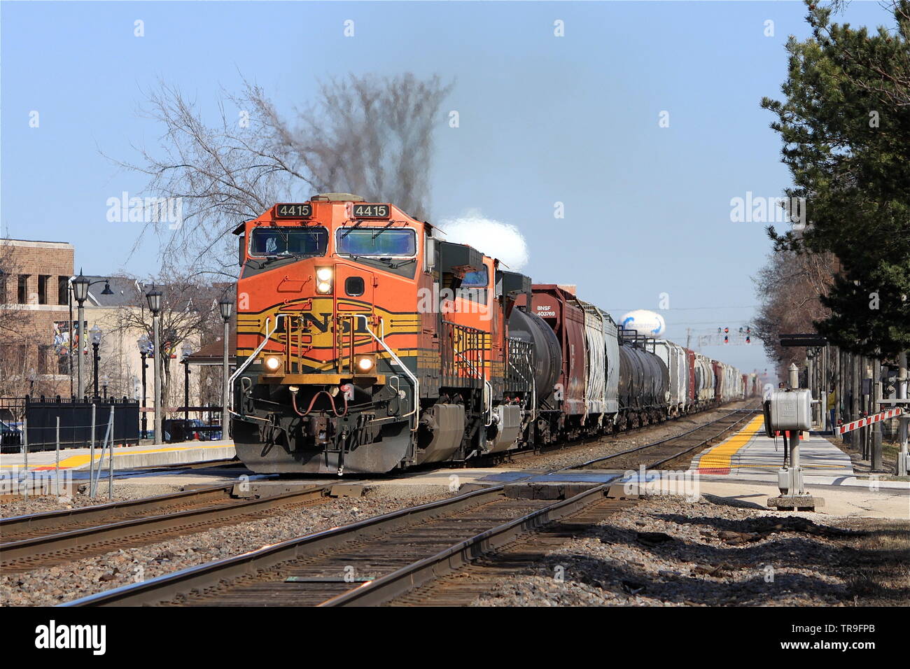 Bnsf eisenbahnwaggons -Fotos und -Bildmaterial in hoher Auflösung – Alamy