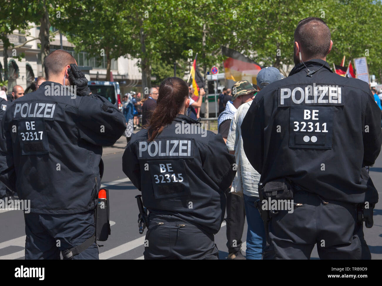Polizeiuniform Deutschland Stockfotos und -bilder Kaufen - Alamy