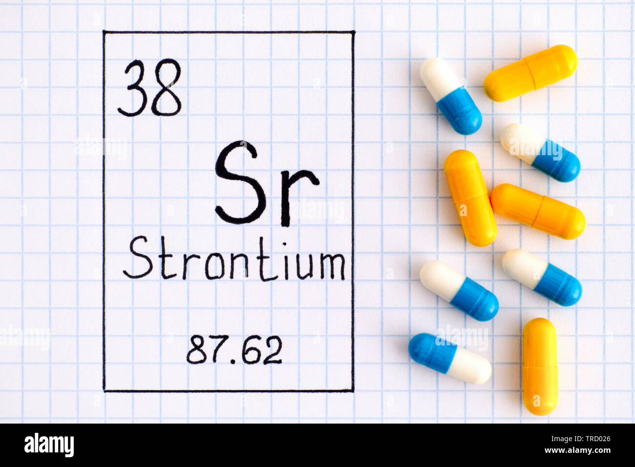 Chemisches Symbol Sr Stockfotos und -bilder Kaufen - Alamy