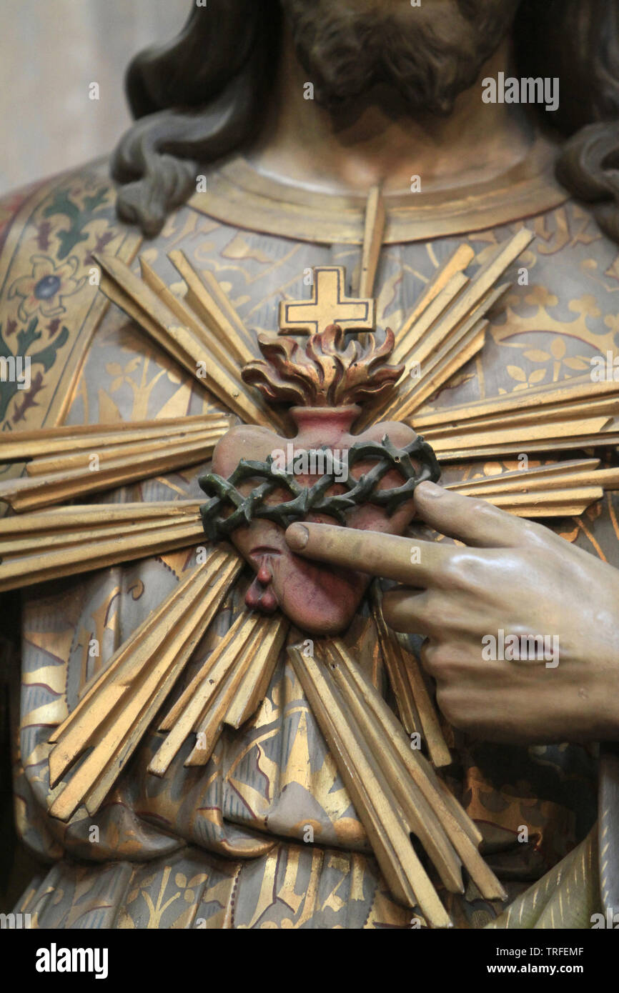 Heiliges herz jesus christus -Fotos und -Bildmaterial in hoher Auflösung – Alamy