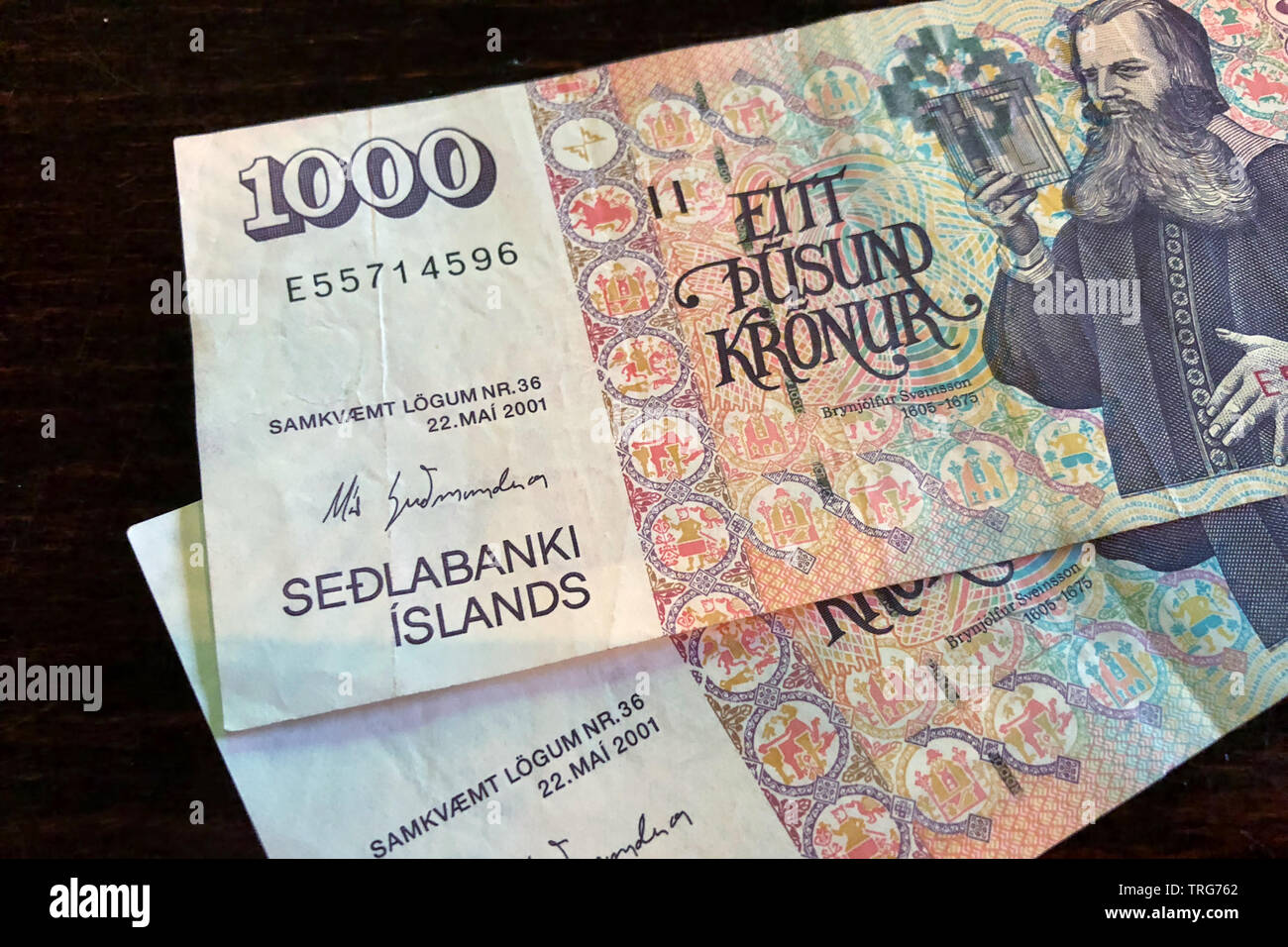 Island krone banknotenzeichen -Fotos und -Bildmaterial in hoher ...