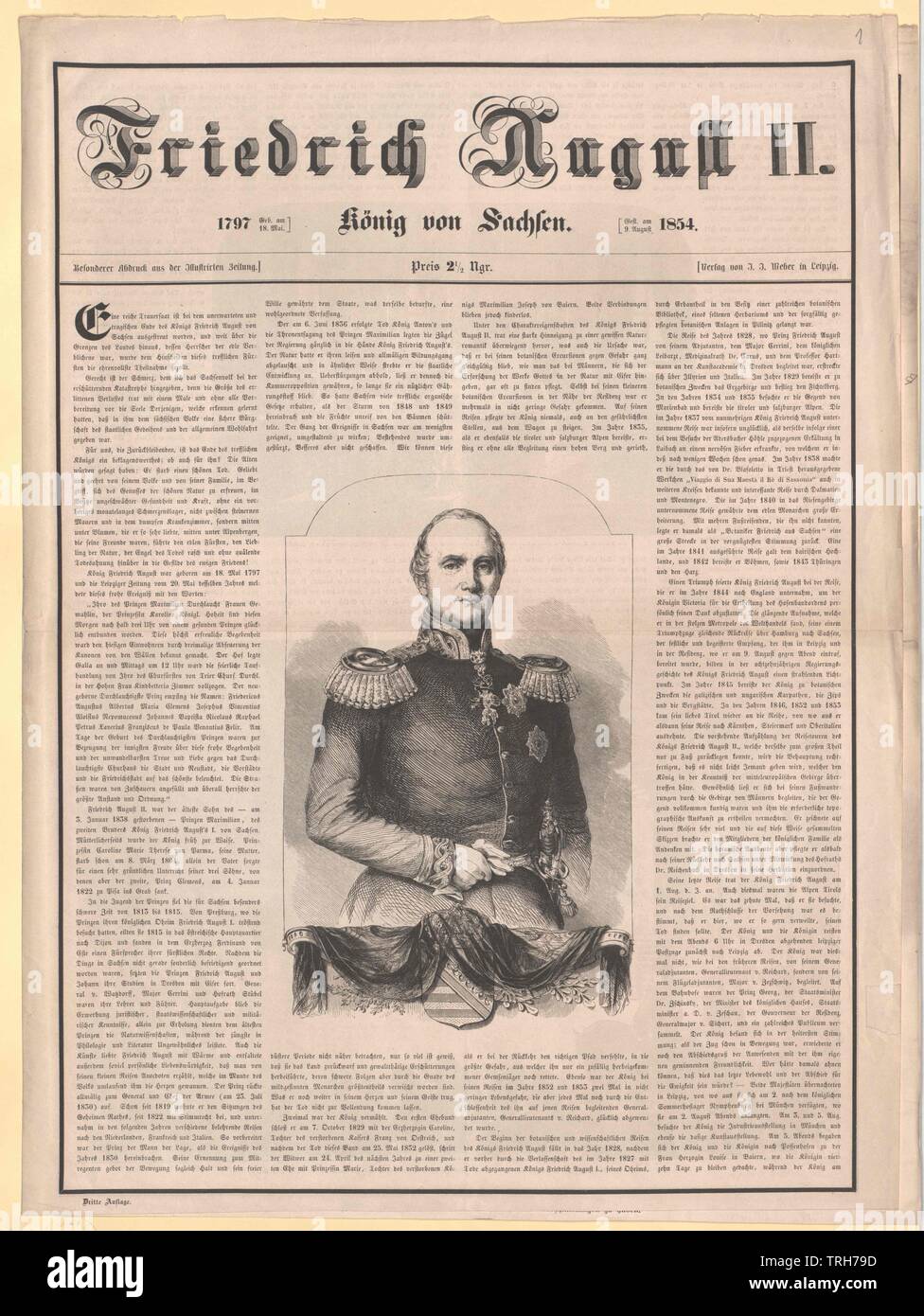 Frederick august ii -Fotos und -Bildmaterial in hoher Auflösung – Alamy