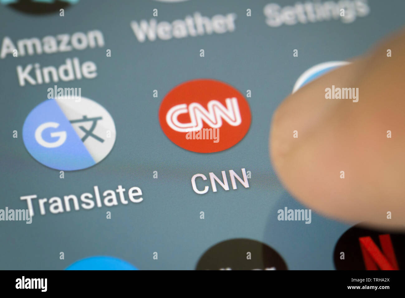 Cnn App Logo Stockfotos und -bilder Kaufen - Alamy