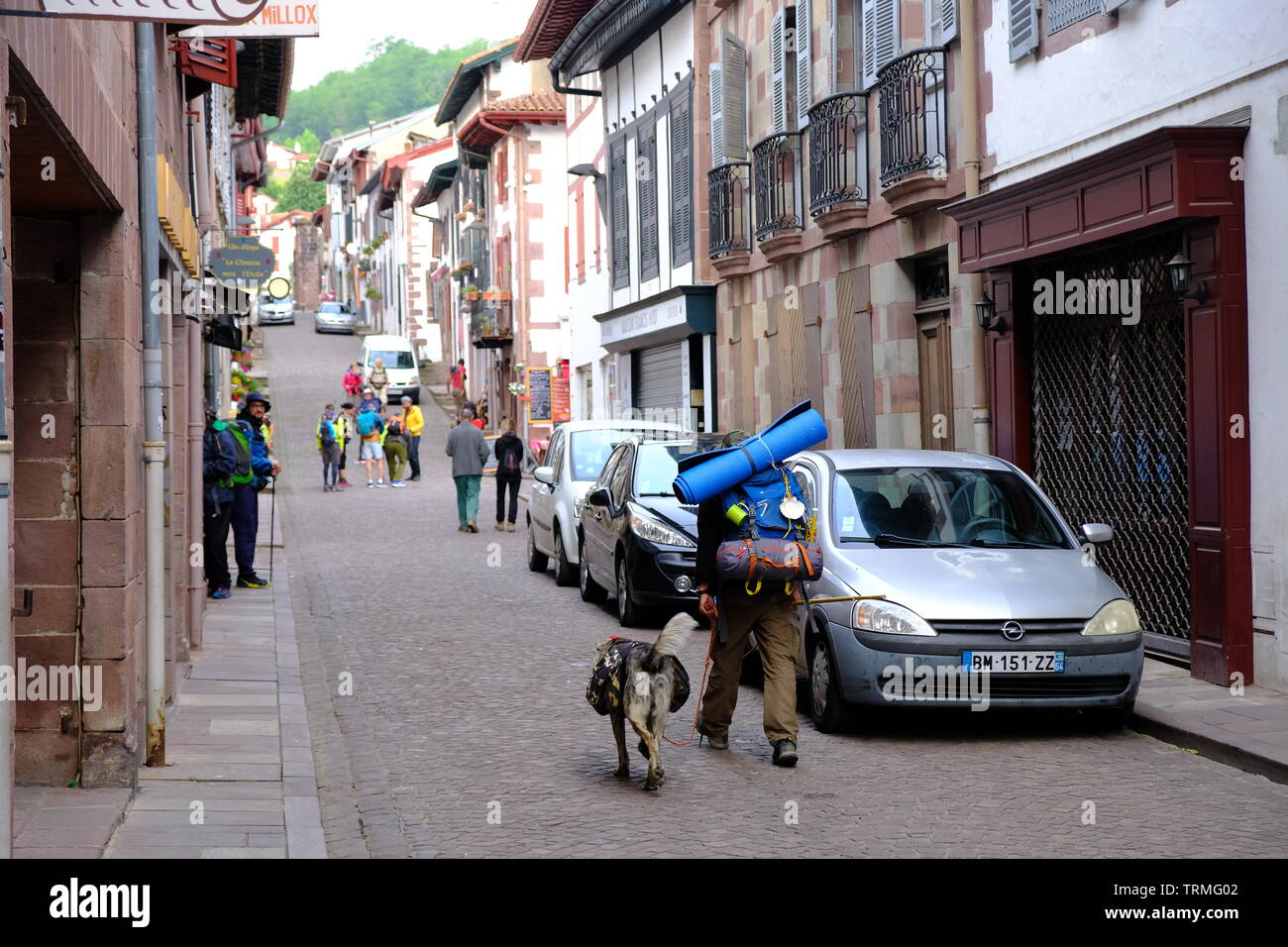 Weg Von St James Oder St James Weg Pilgerfahrt Stockfotos und -bilder ...