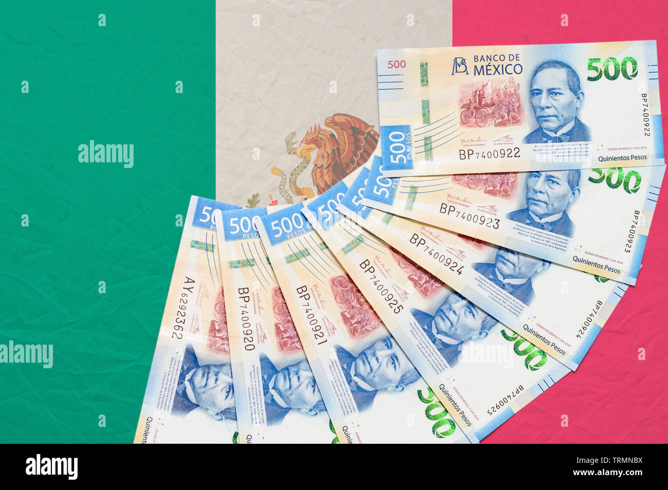 Rechnungen geld mxn mexiko pesos -Fotos und -Bildmaterial in hoher ...