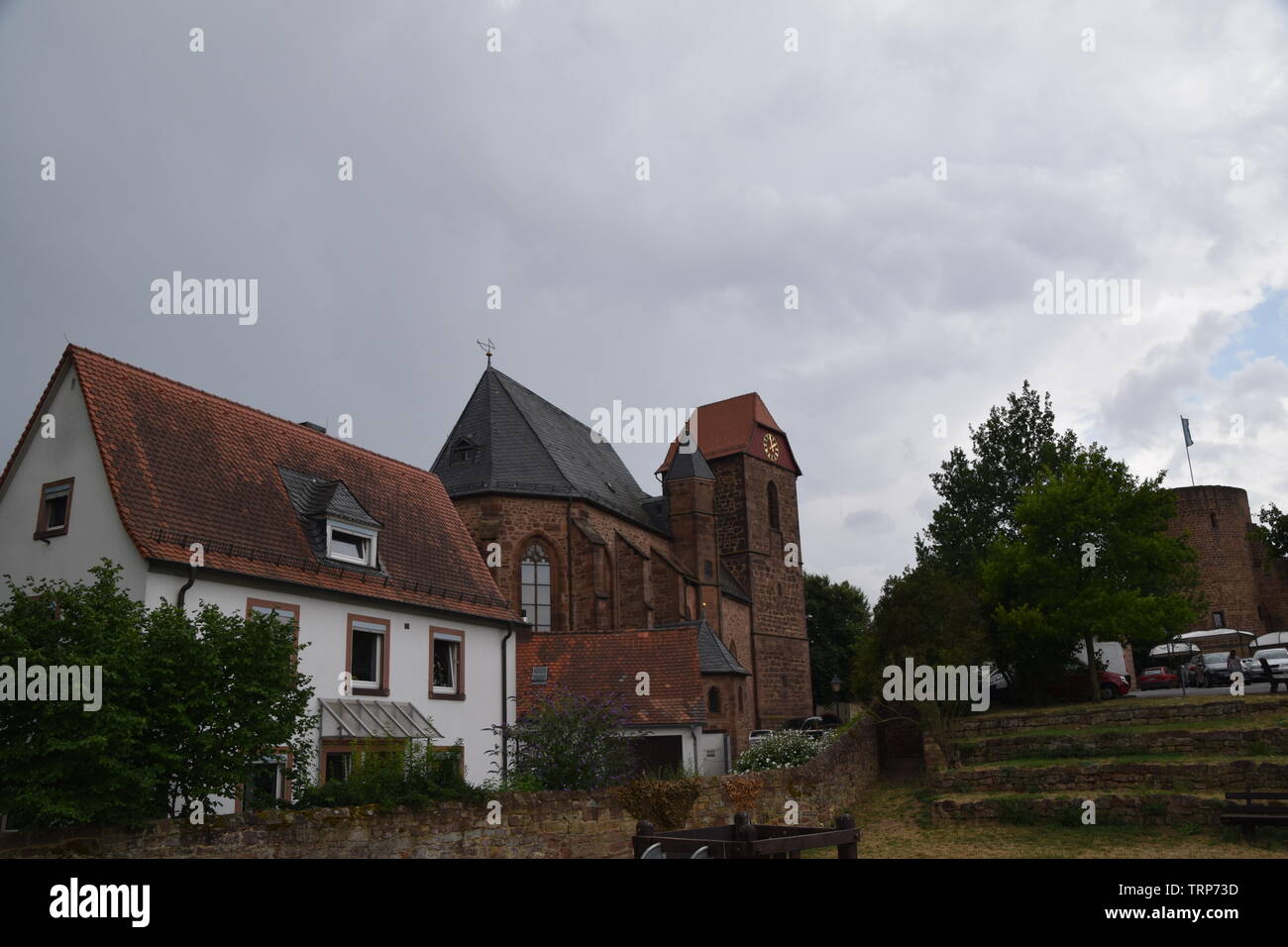 Burg neuleiningen Stockfotos und -bilder Kaufen - Alamy