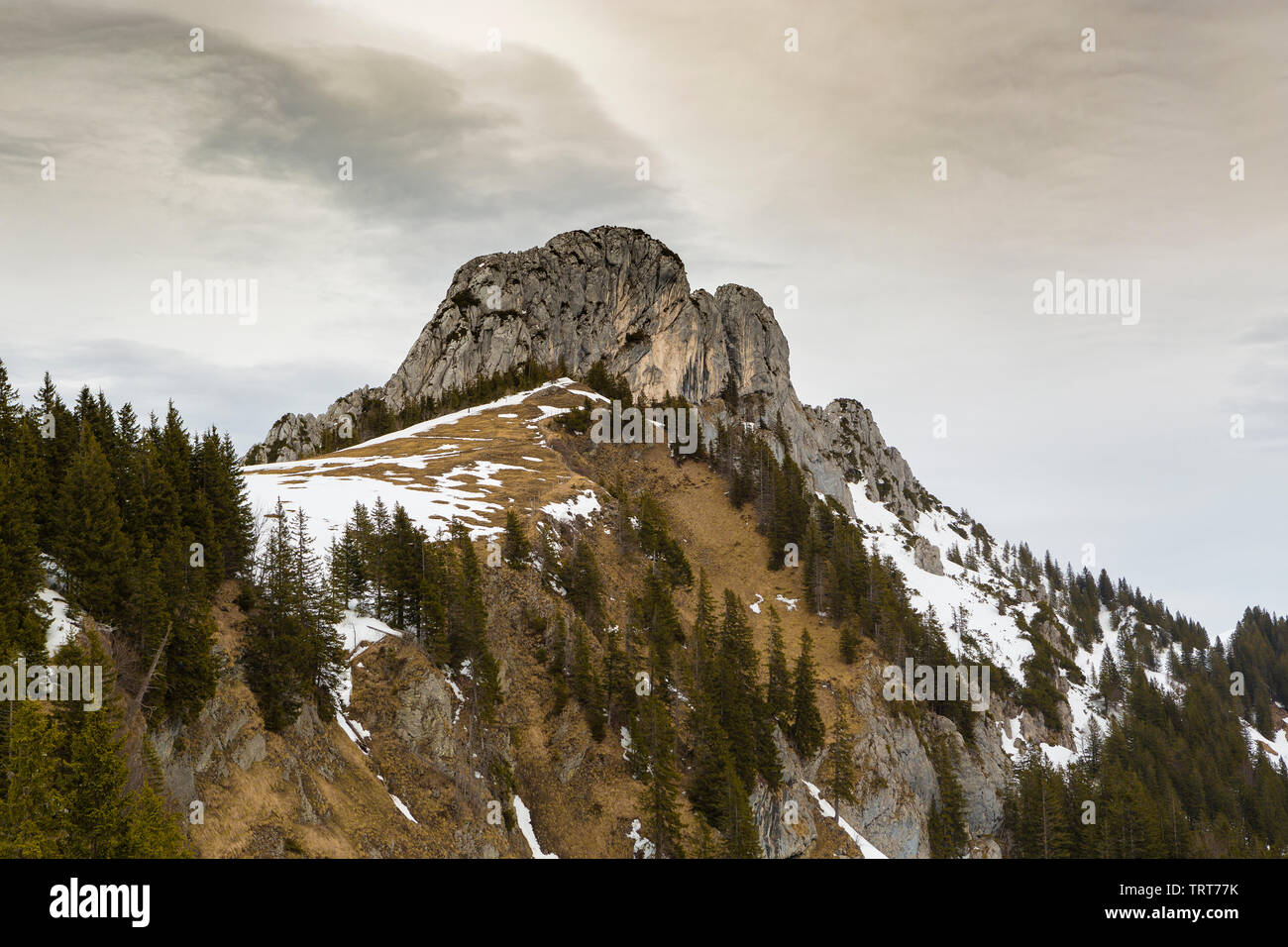 Blick von Kampenwand, Berg in Bayern, Deutschland Stockfotografie - Alamy