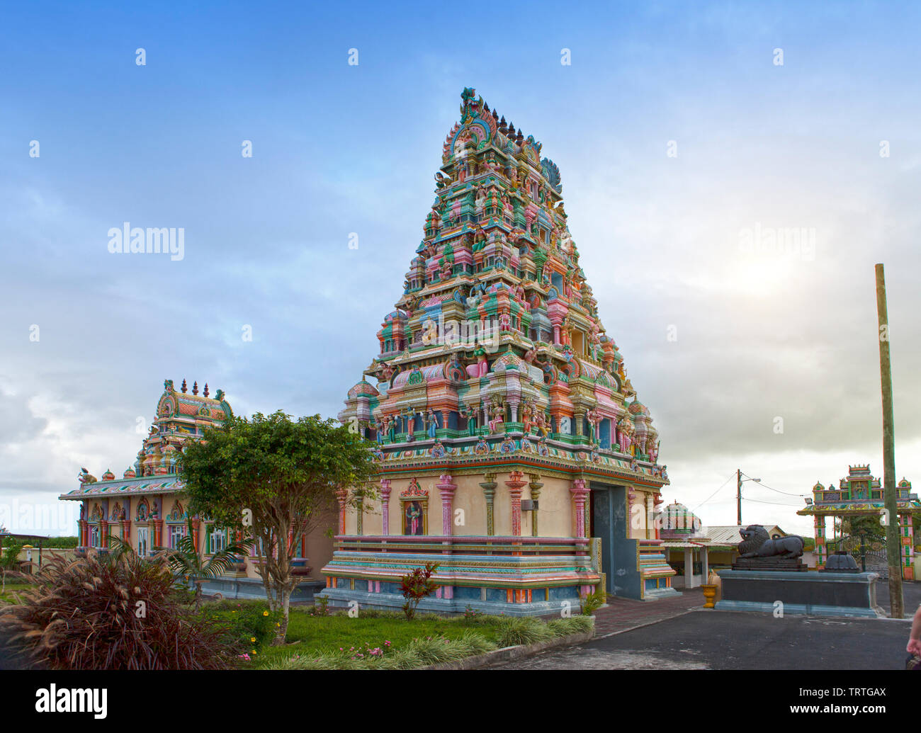 Mauritius Tamil Temple Religion Stockfotos und -bilder Kaufen - Alamy