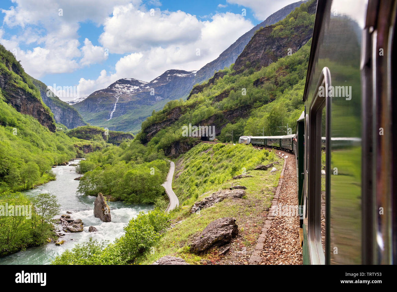 Myrdal Flam Eisenbahn Stockfotos und -bilder Kaufen - Alamy