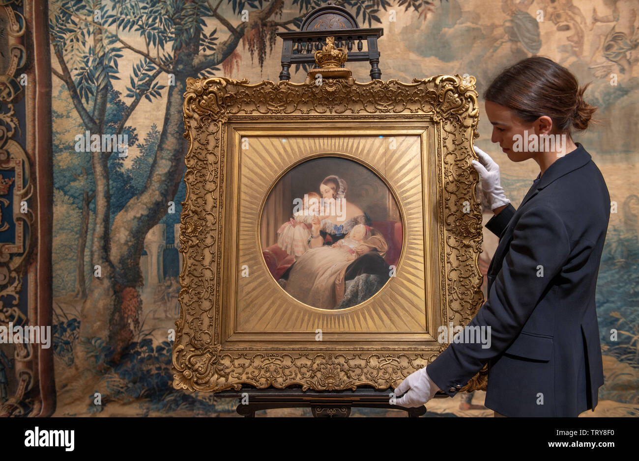 London Art Woche, UK. 13. Juni 2019. Vor London Art Week (27. Juni-5 ...