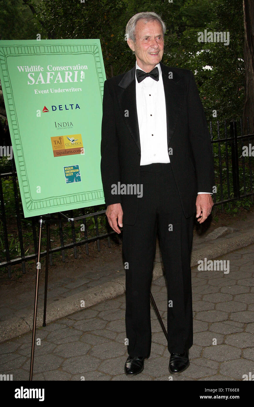 New York, USA. 3. Juni 2008. George Schaller an der Wildlife ...