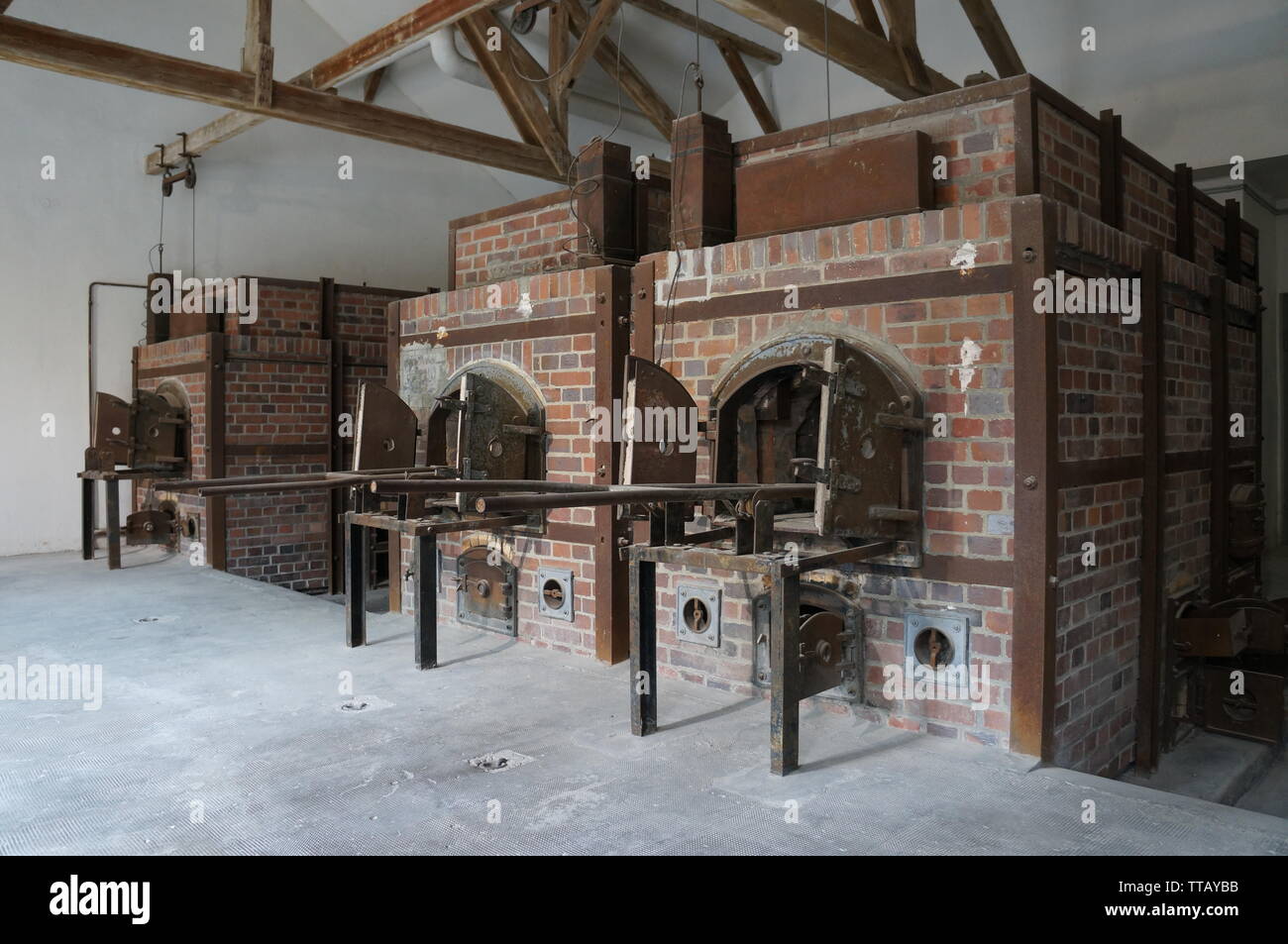 Dachau Concentration Camp Museum Building Stockfotos und -bilder Kaufen ...