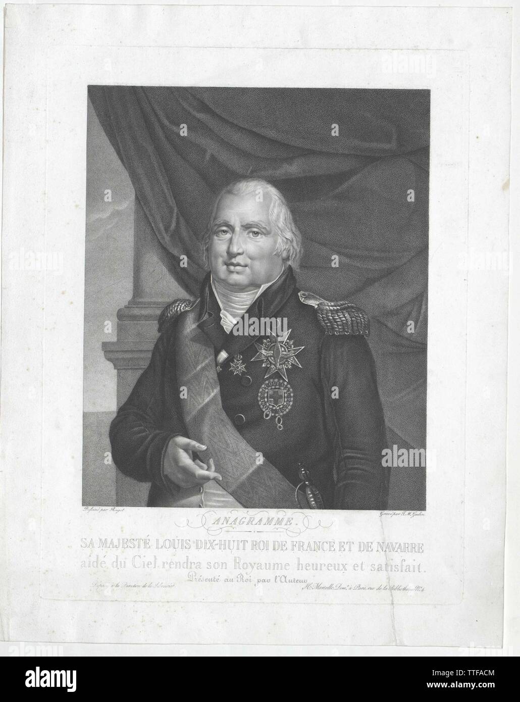 König louis xviii von frankreich -Fotos und -Bildmaterial in hoher ...
