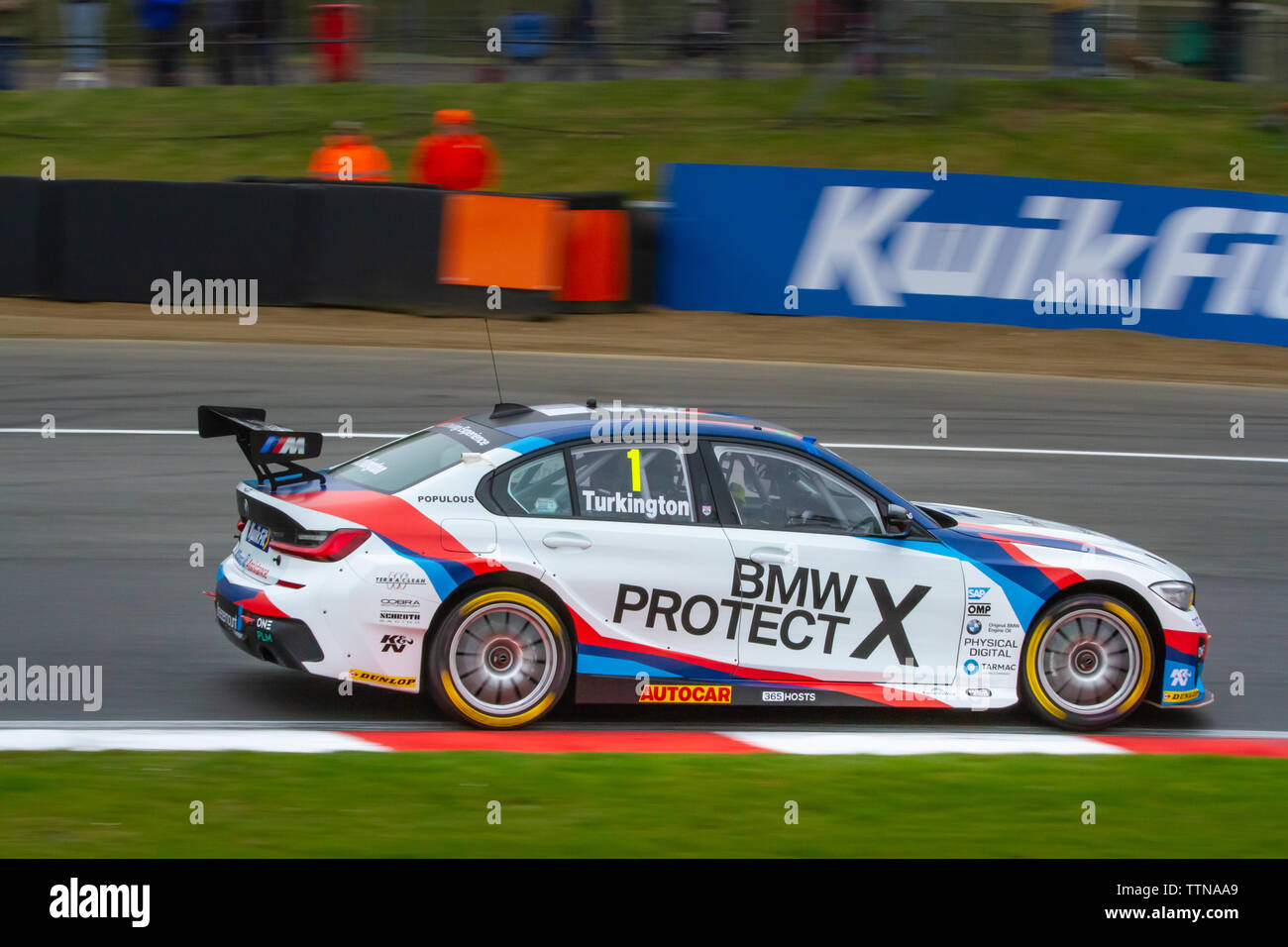 BMW 330 i m Sport am Anschluss, British Touring Car Championship (BTCC ...