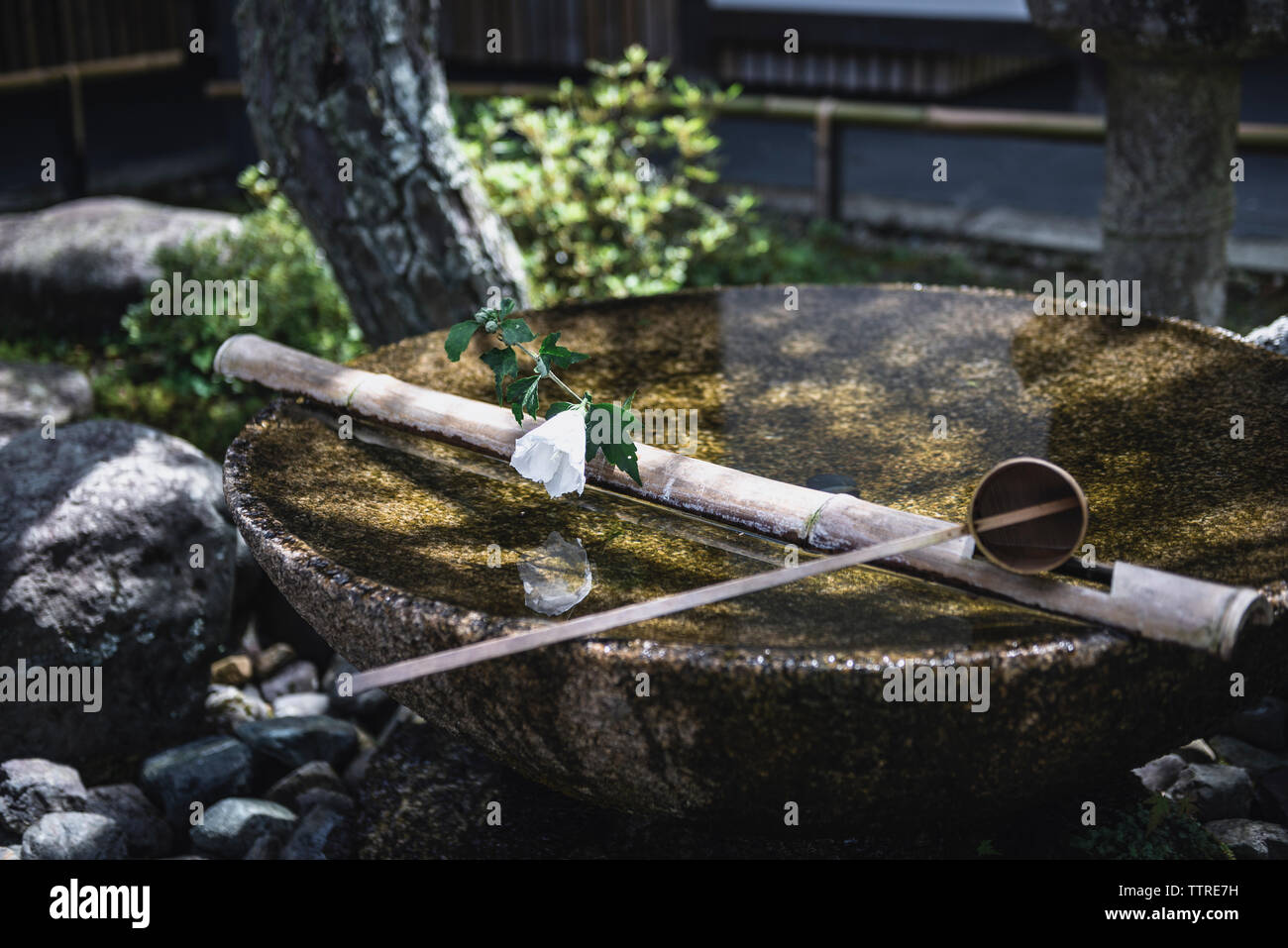 Japanischer steinbrunnen -Fotos und -Bildmaterial in hoher Auflösung ...