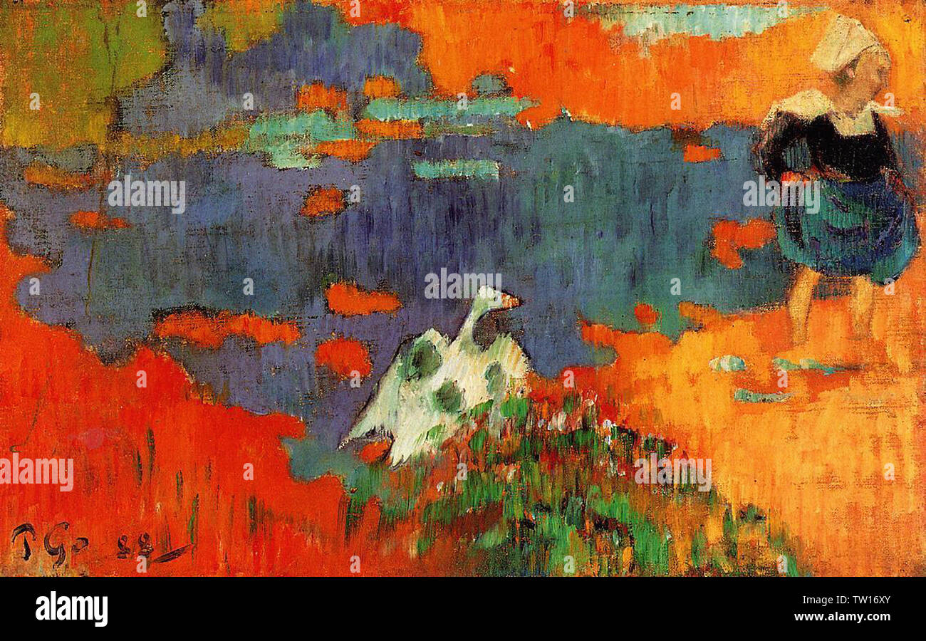 Breton woman paul gauguin -Fotos und -Bildmaterial in hoher Auflösung ...