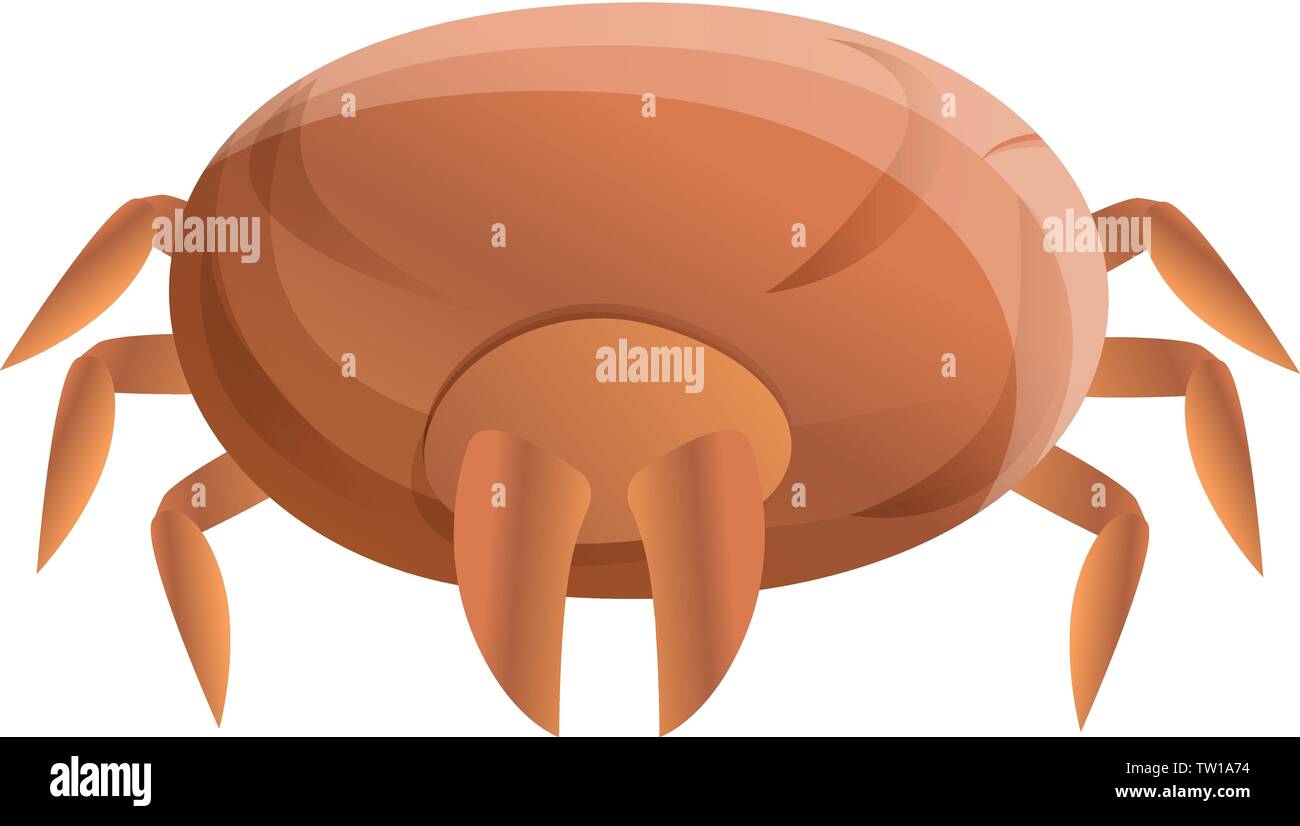 Allergie Milben Symbol. Cartoon von Allergie Milben vektor Symbol für ...