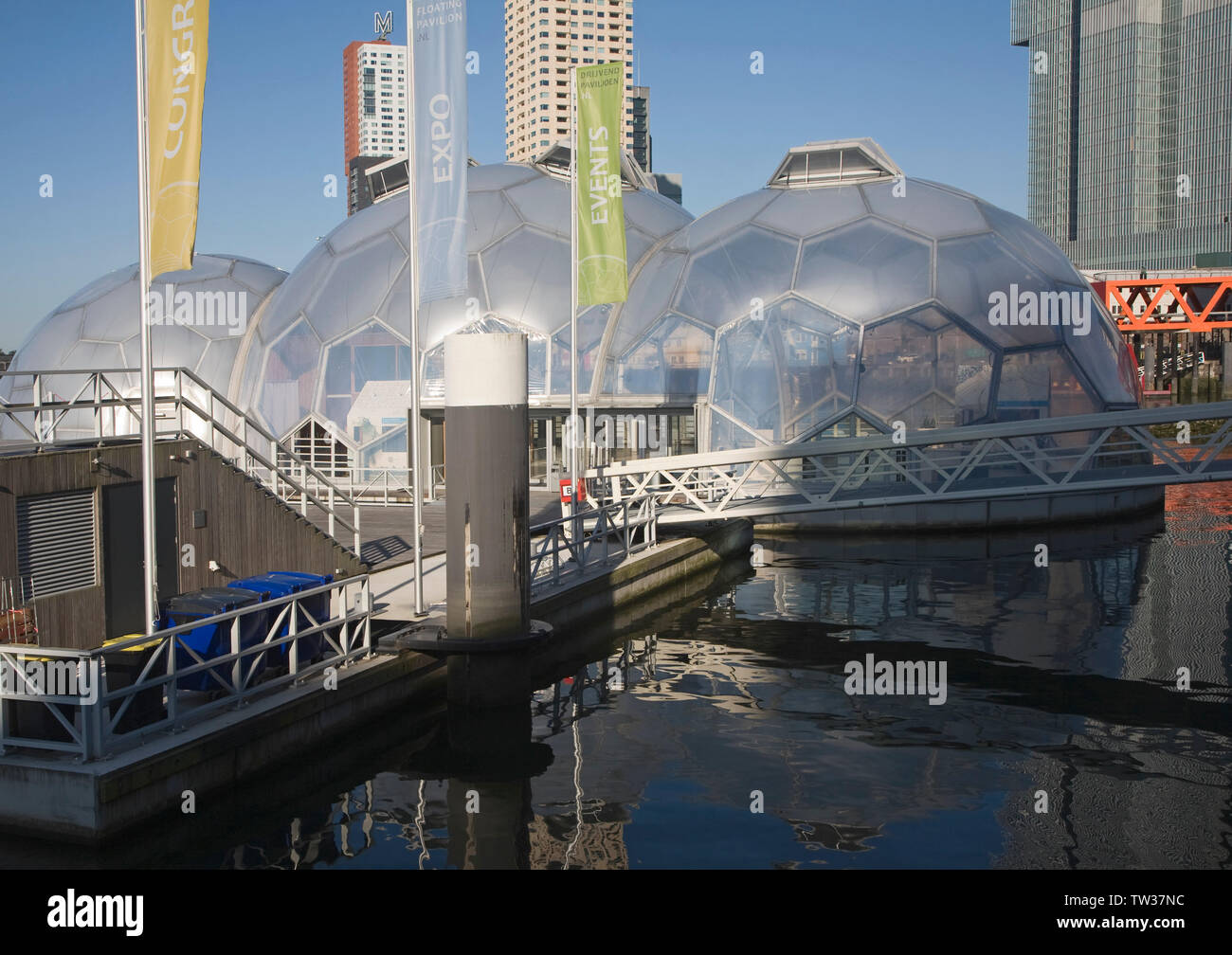 Die schwebende Pavillon Experiment in nachhaltige Architektur und Klima ...
