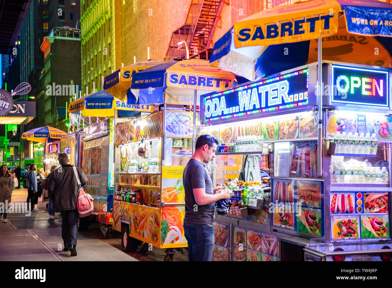 Usa fast food stand -Fotos und -Bildmaterial in hoher Auflösung – Alamy