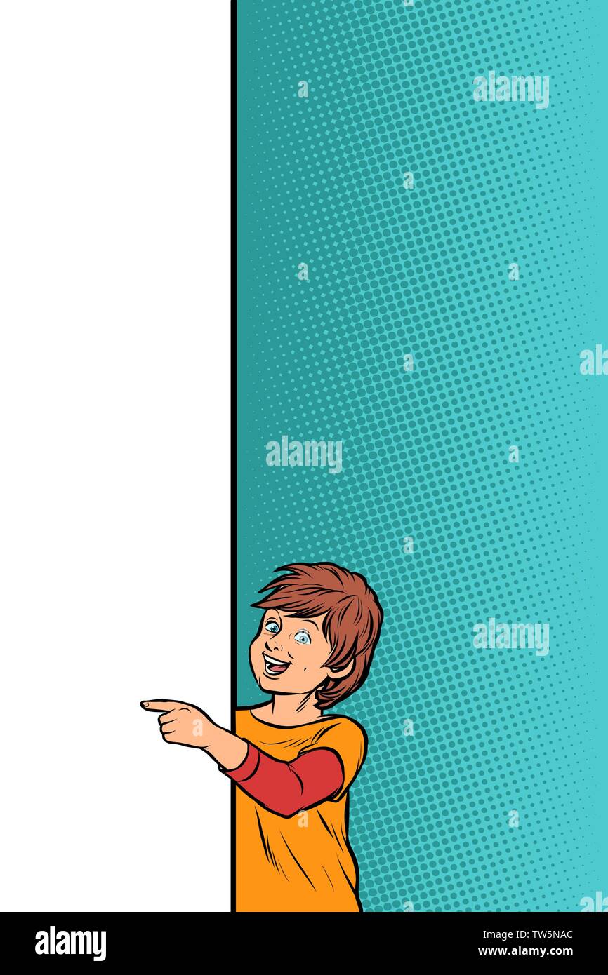 Vorstellung kind comic Stock-Vektorgrafiken kaufen - Alamy