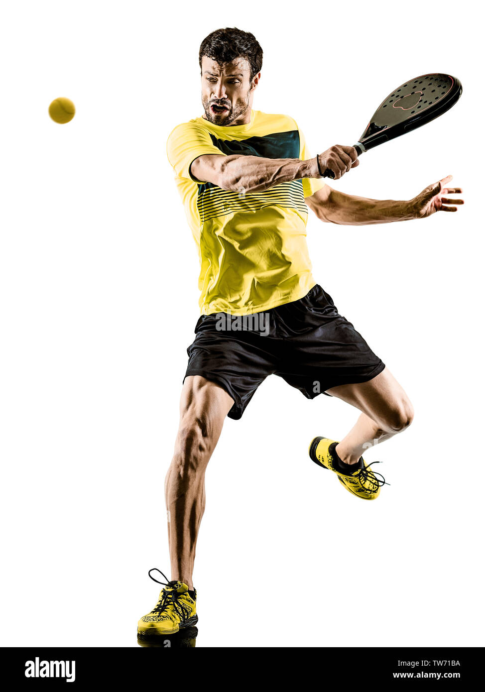 Padel spielen -Fotos und -Bildmaterial in hoher Auflösung – Alamy