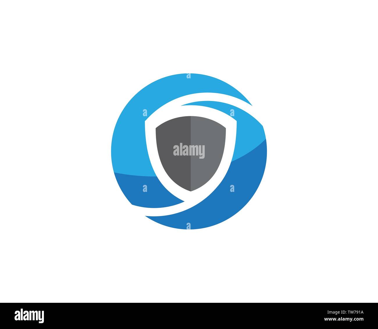 Schild Vector Illustration Design Template Stock-Vektorgrafik - Alamy