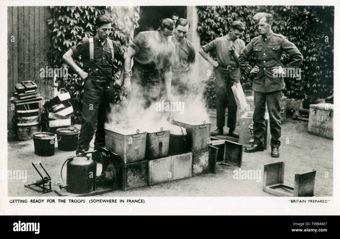 Cooking in ww2 -Fotos und -Bildmaterial in hoher Auflösung – Alamy