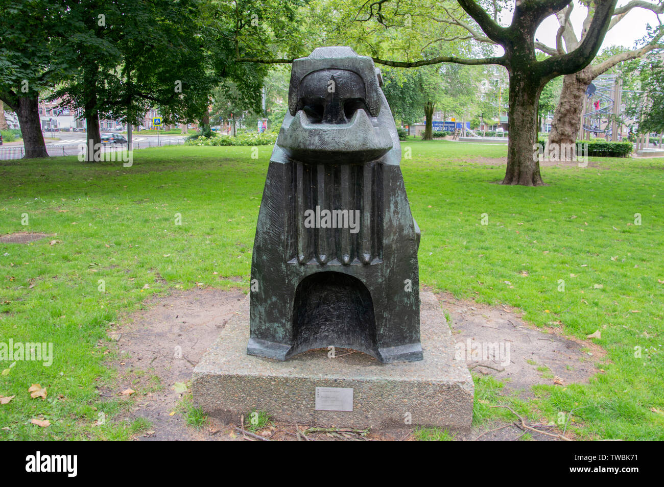 Statue Droombeeld in Amsterdam Die Niederlande 2019 Stockfotografie - Alamy