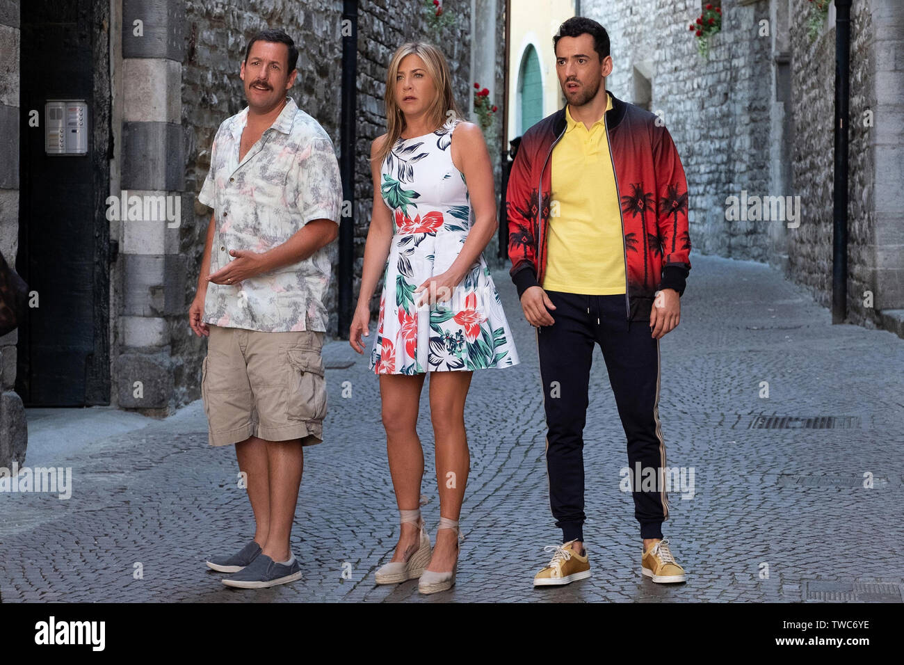 Jennifer Aniston als Audrey Spitz und Adam Sandler als Nick Spitz in ...