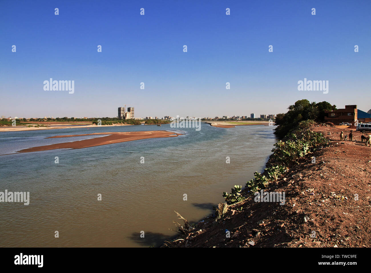 Nile River Khartoum Sudan Stockfotos und -bilder Kaufen - Alamy