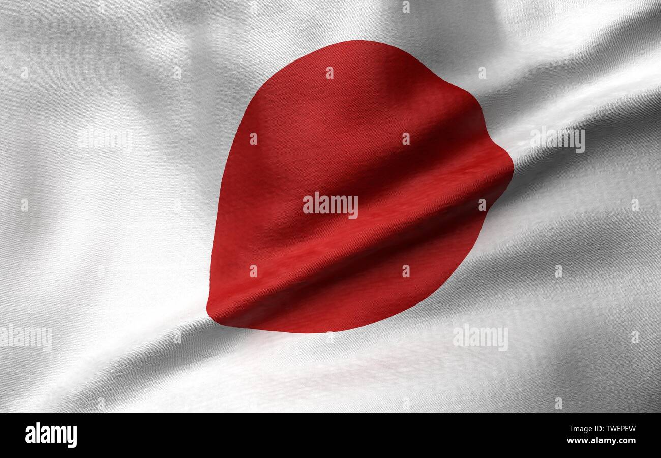Japan flagge -Fotos und -Bildmaterial in hoher Auflösung – Alamy
