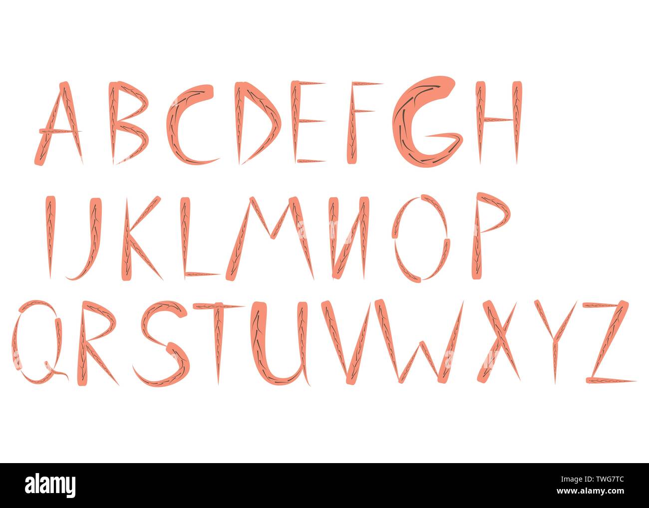 Native American Letters Of Alphabet Native Alphabet Stock