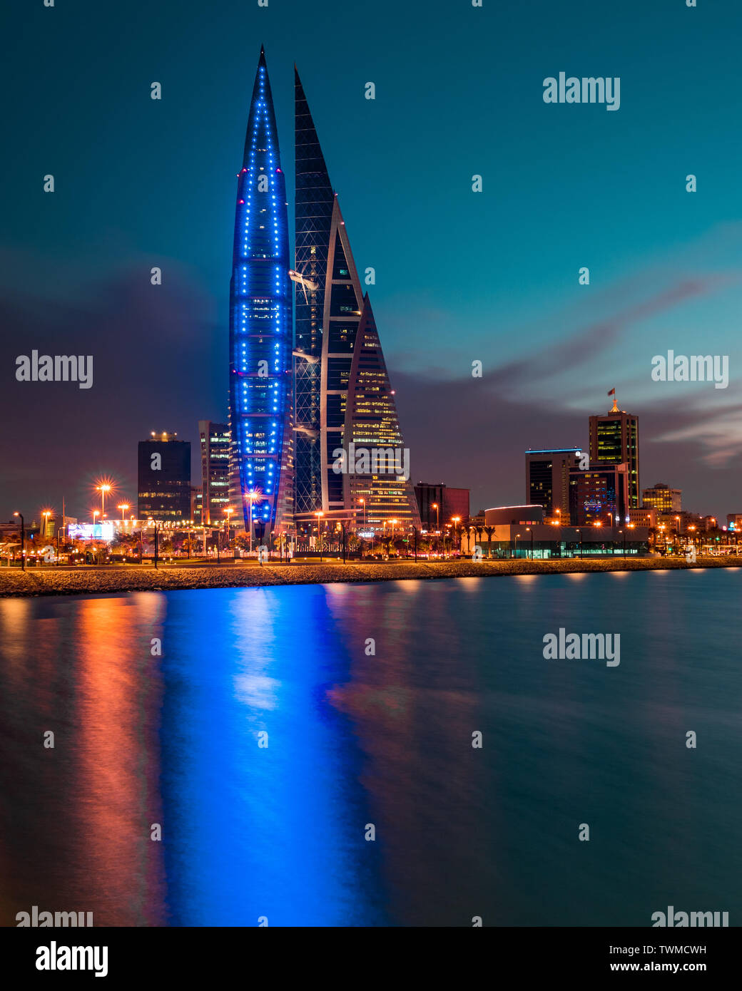 Das World Trade Center von Bahrain Stockfotografie - Alamy