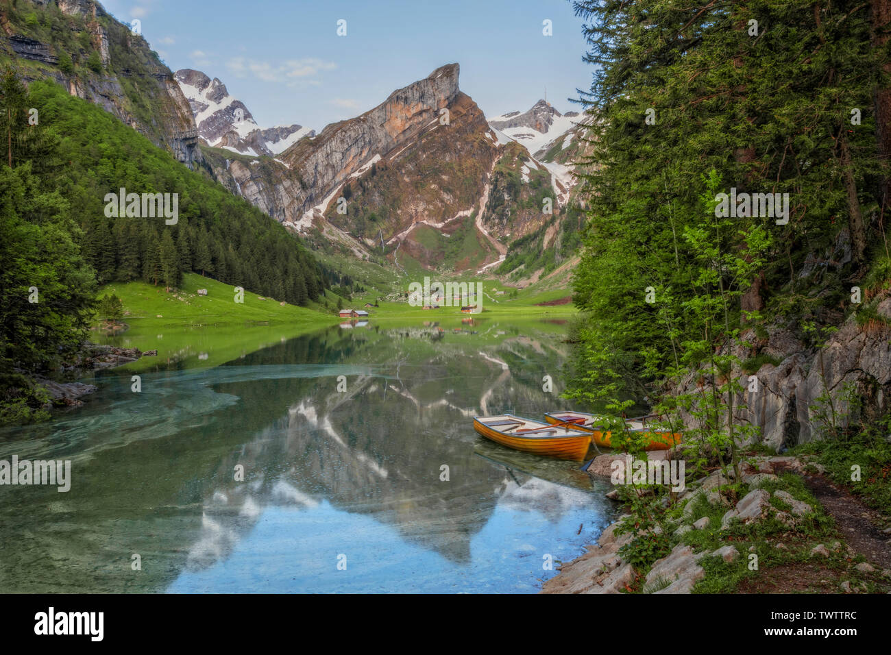 Altmann Switzerland Appenzell Appenzell Innerrhoden Stockfotos und ...