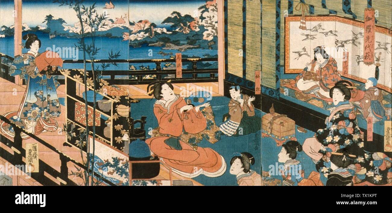 Holzschnitte triptychon -Fotos und -Bildmaterial in hoher Auflösung – Alamy