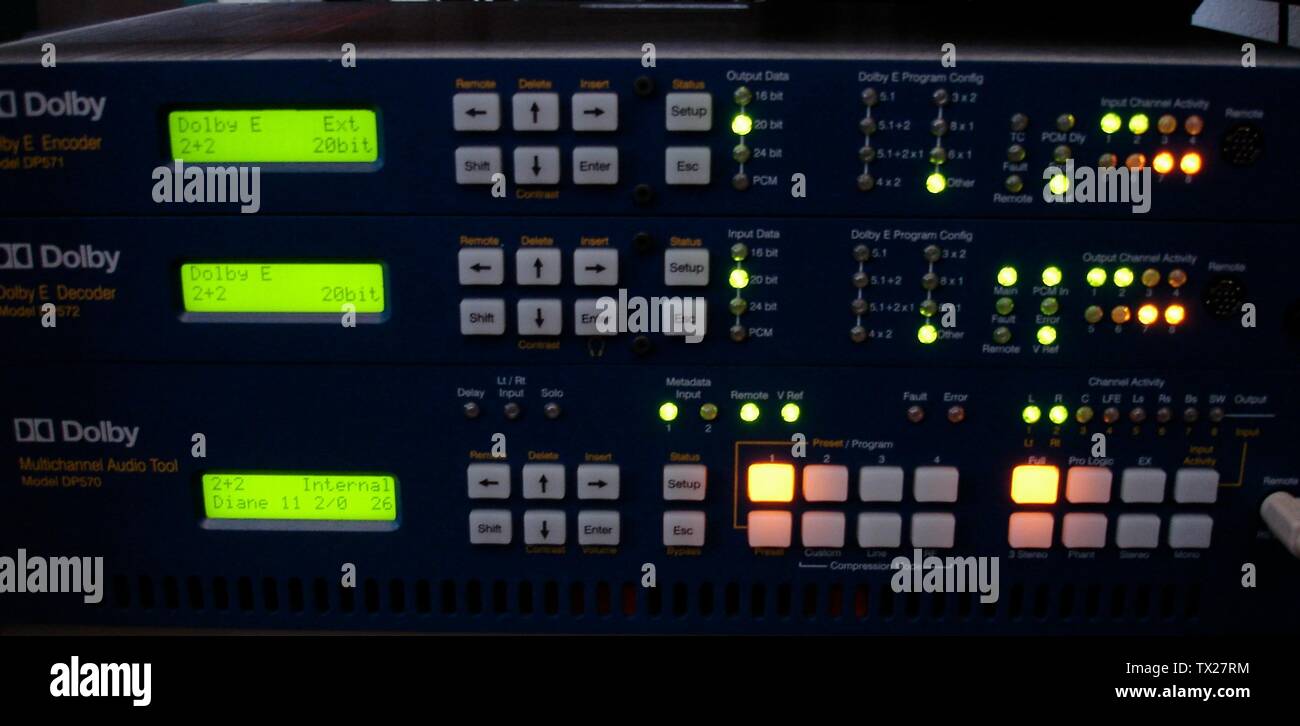 Dolby e encoder und decoder Stockfotos und -bilder Kaufen - Alamy