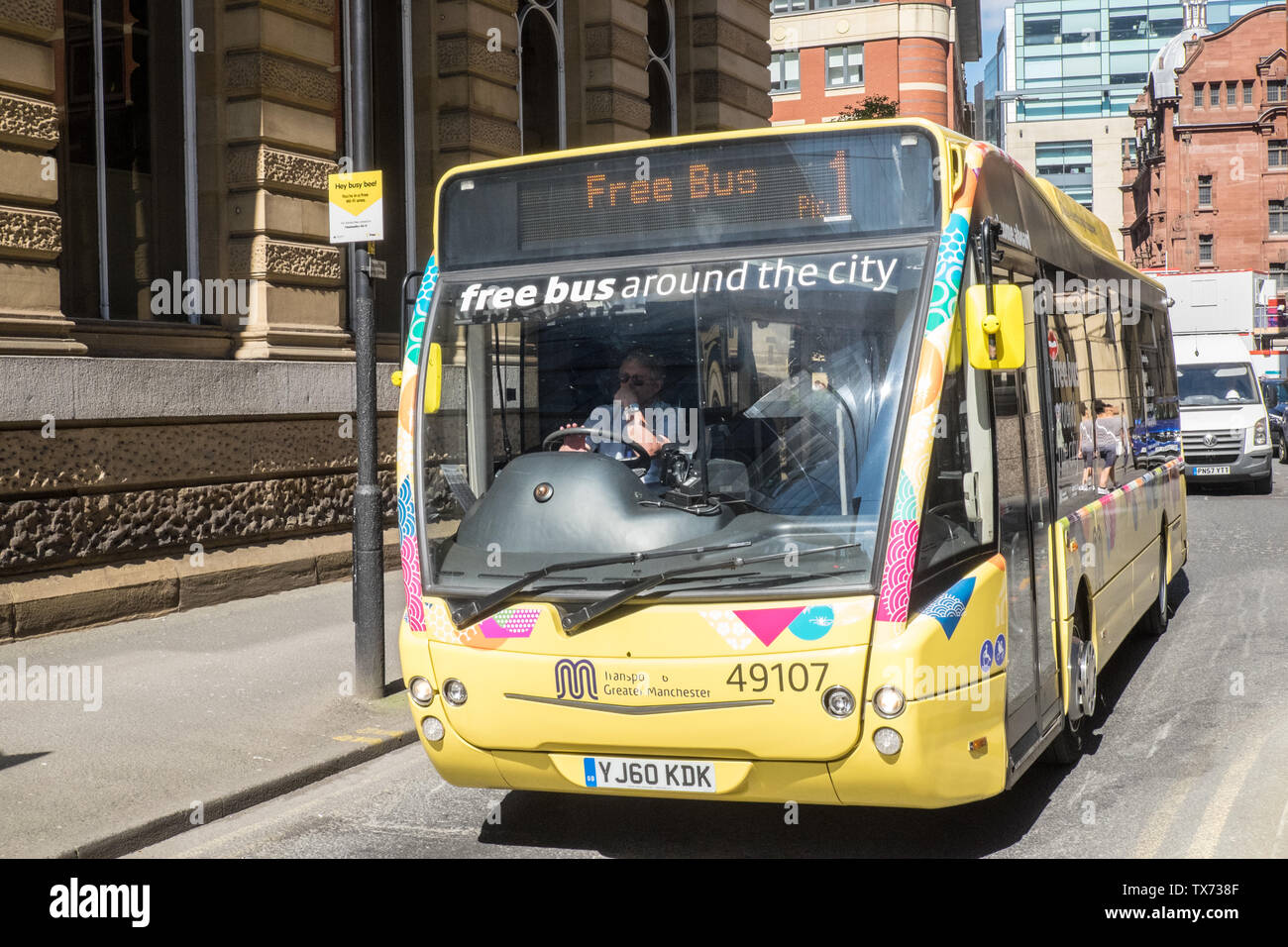 Manchester bus system -Fotos und -Bildmaterial in hoher Auflösung – Alamy