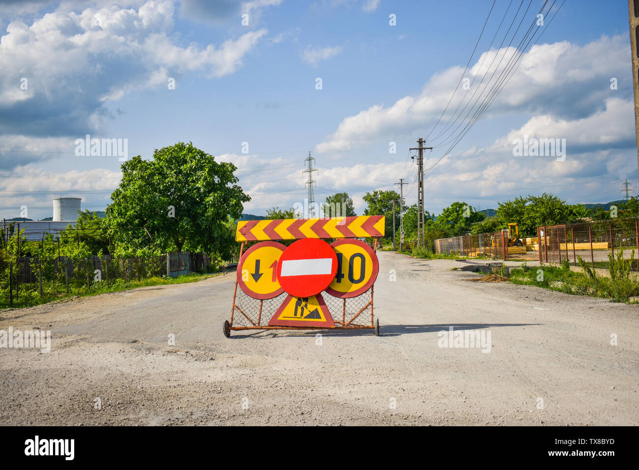 Verbot des zugangs zu autos -Fotos und -Bildmaterial in hoher Auflösung ...