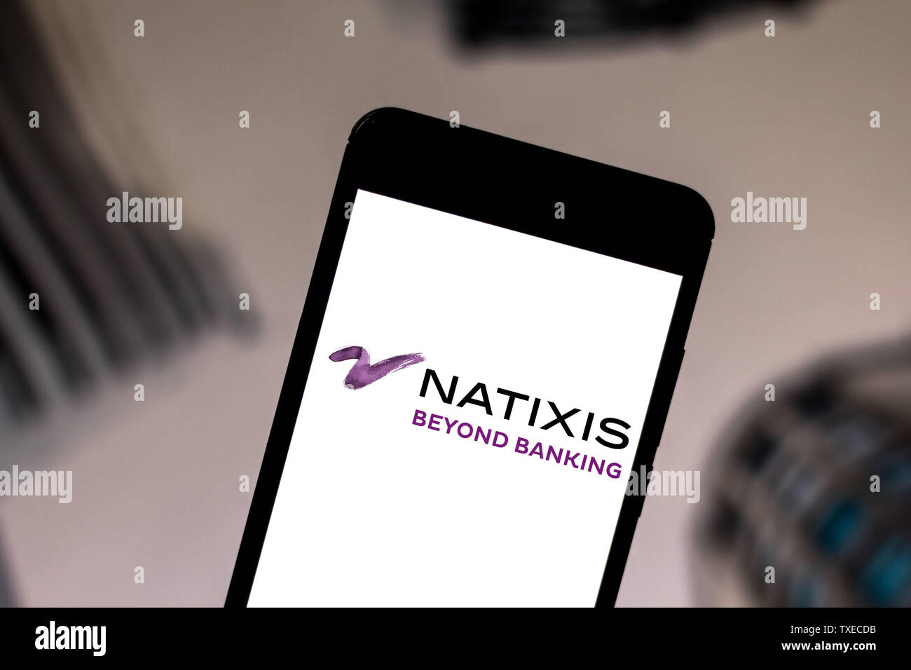 Natixis logo -Fotos und -Bildmaterial in hoher Auflösung – Alamy
